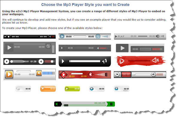 New Players and Wrappers Added for Flash and MP3s!
