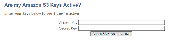 Amazon S3 Account & Keys - Find, Update or Check your Access Key and ...