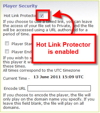 How to use the Hot Link Protector to add security to your videos with ...